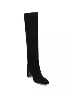 JIMMY CHOO Caly Over-the-knee 85 Suede Knee-high Boots