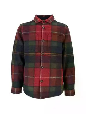 Barbour Woodlane Check Jacket - Red