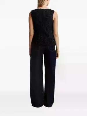 Anna Quan Magda Textured Button-up Top