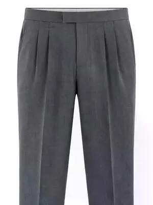 BE ABLE Pleated Side-adjuster Trousers
