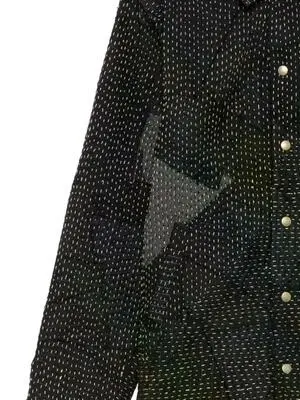 By Walid City-stripe Milton Jacket