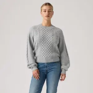 LEVI'S Jolie Cable Crewneck Sweater
