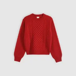 LEVI'S Jolie Cable Crewneck Sweater