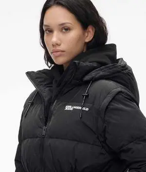 Karl Lagerfeld Transformable Puffer Jacket
