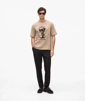 Karl Lagerfeld Slim-fit Chino Pants - Black