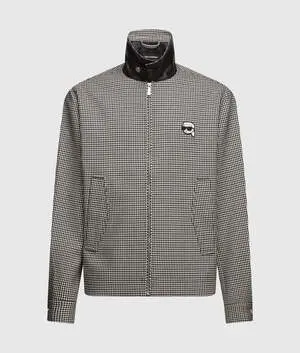 Karl Lagerfeld Ikon Checked Jacket