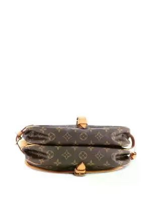 LOUIS VUITTON Saumur Handbag Monogram Canvas 30 Crossbody Bag