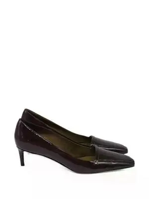 Khaite Celia Patent Pumps - Red