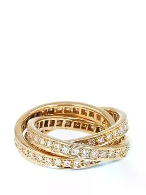 Cartier 1990s Trinity Diamond Ring