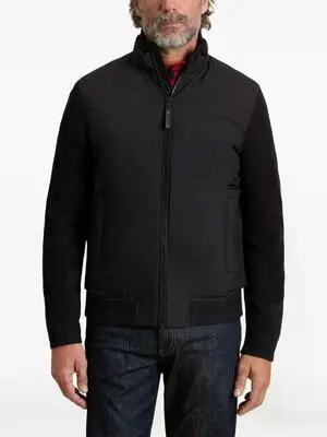 Woolrich Cloud Hybrid Zip-up Jacket - Black
