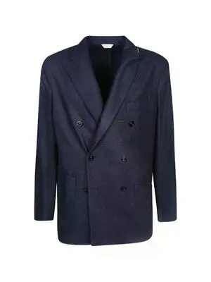 Boglioli Double-breasted Blazer - Blue