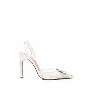 Amina Muaddi Shoes - White