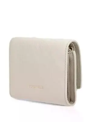 COCCINELLE Pansy Logo-plaque Pebbled-leather Wallet