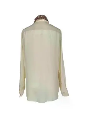 Altuzarra Sequined-collar Long-sleeve Blouse