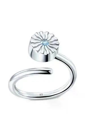 ANTY Aura Duo Curve Topaz Rings