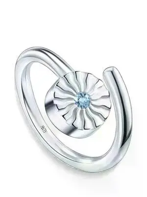 ANTY Aura Duo Curve Topaz Rings