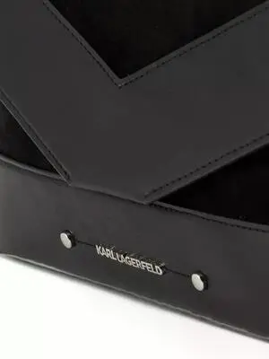 Karl Lagerfeld K/koncept Chevron-shaped Crossbody Bag