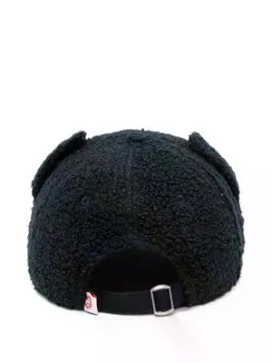 CHARLES JEFFREY Ear-detail Bouclé Baseball Cap