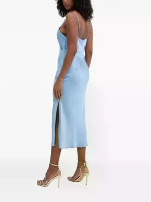 SILVIAN HEACH Satin Midi Slip Dress