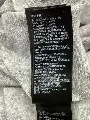 Balenciaga Planet Earth Distressed T-shirt
