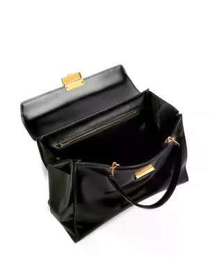 Balenciaga Hourglass Avenue Top Handle Bag Medium - Black