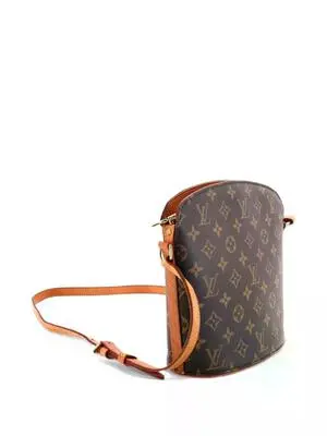 LOUIS VUITTON Drouot Handbag Monogram Canvas Crossbody Bag