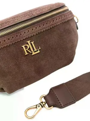 Ralph Lauren Marcy Suede-trimmed Belt Bag