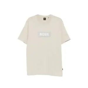 BOSS Neutrals T-shirts & Vests T-shirts - Cream