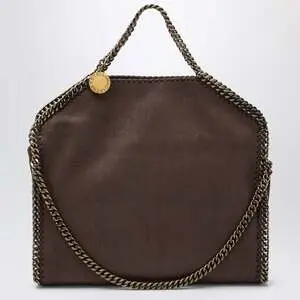 Stella McCartney Mahogany Falabella Tote Bag - Brown