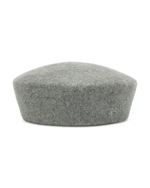 Ruslan Baginskiy Pillbox Wool Felt Hat - Grey