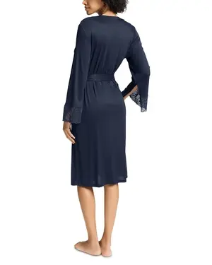 Hanro Azelia Lace Trim Robe