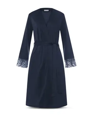 Hanro Azelia Lace Trim Robe
