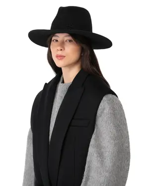 Ruslan Baginskiy Wool Blend Fedora Hat