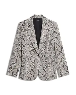 Theory Lynnia Wool Blend Blazer
