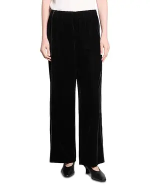 Theory Velvet Pull On Pants - Black