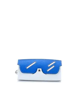 Hermès In-the-loop Wink Glasses Case Leather - Blue