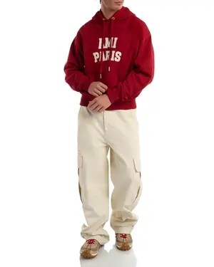 AMI Paris Embroidered Hoodie