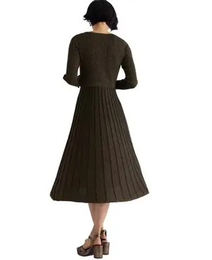 SEASALT CORNWALL Glass Stem Knitted Dress