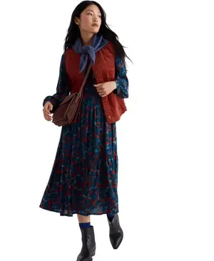 SEASALT CORNWALL Oak Apple Midi Dress