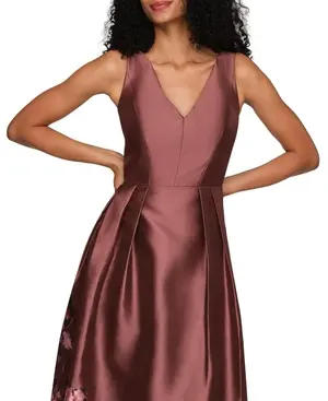 KAY UNGER Blakely Tea Length Dress
