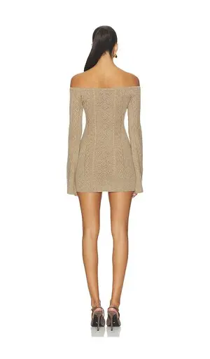 Majorelle Gerlinde Mini Dress In Brown