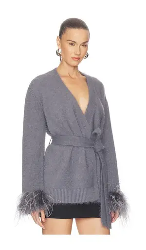Majorelle Wilma Feather Cardigan