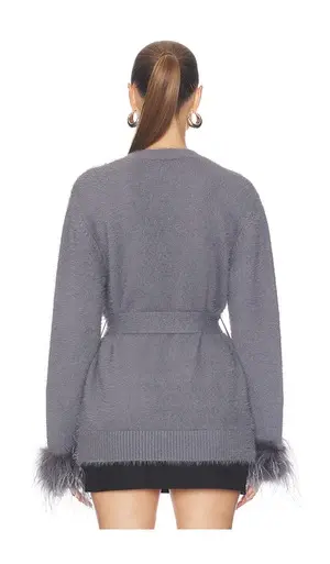 Majorelle Wilma Feather Cardigan