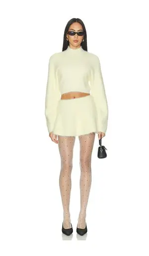 LOVERS AND FRIENDS Ellianna Skirt In Ivory