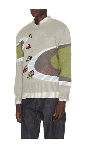 HOUSE OF SUNNY Superbikes Knit Sweater