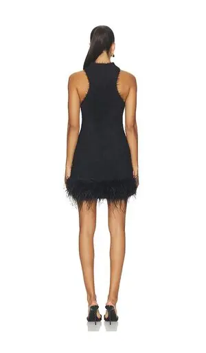 Majorelle Starlette Feather Dress