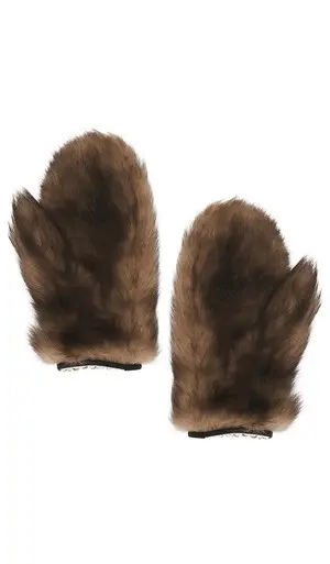 Magda Butrym Fur Gloves