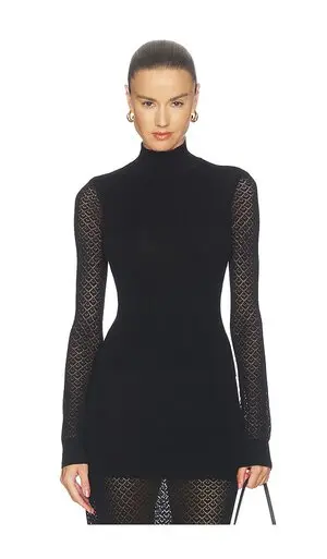 LOVERS AND FRIENDS Belen Mock Neck Sweater