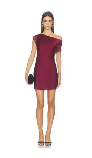LOVERS AND FRIENDS Zari Mini Dress - Wine