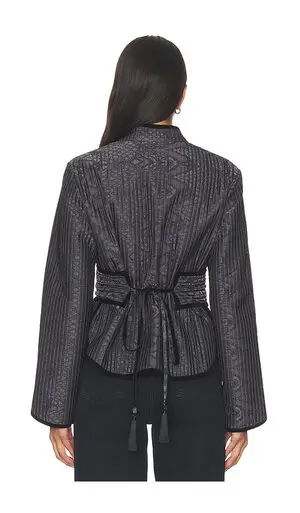 UNREAL FUR Sidereal Jacket In Charcoal